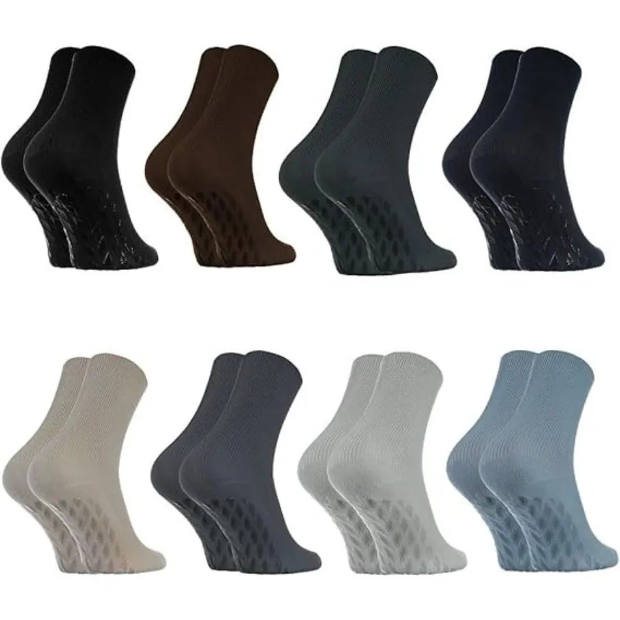 Non-Binding Grip Socks for Men - Rainbow Socks®