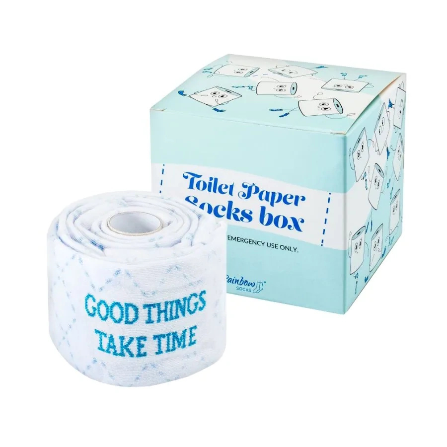 Toilet Paper Socks, Funny Socks - Rainbow Socks®