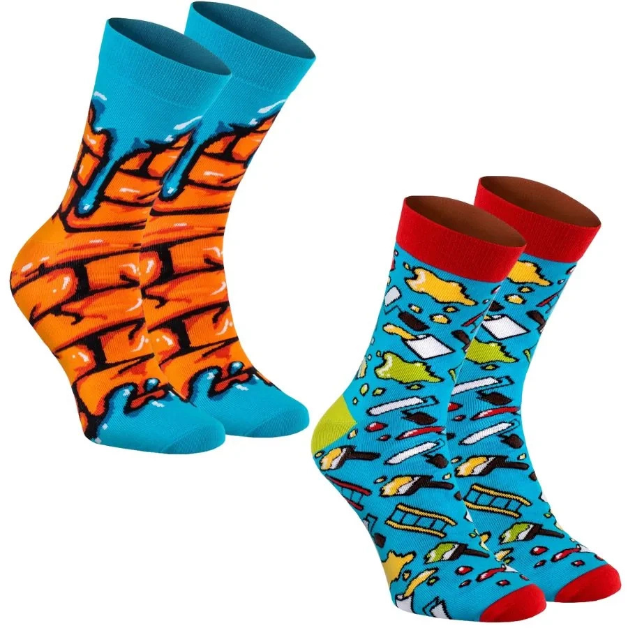 Paint Tin Socks for Builders – Rainbow Socks®