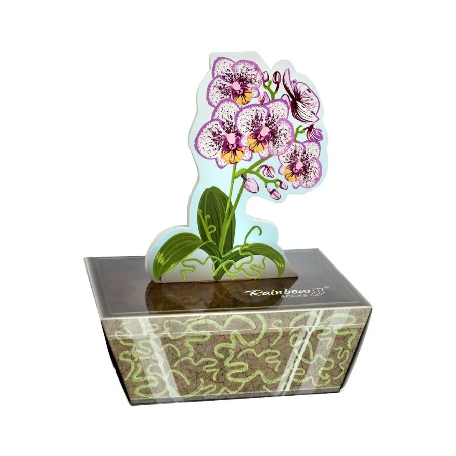 Orchid Flower gift socks for women - Rainbow Socks®